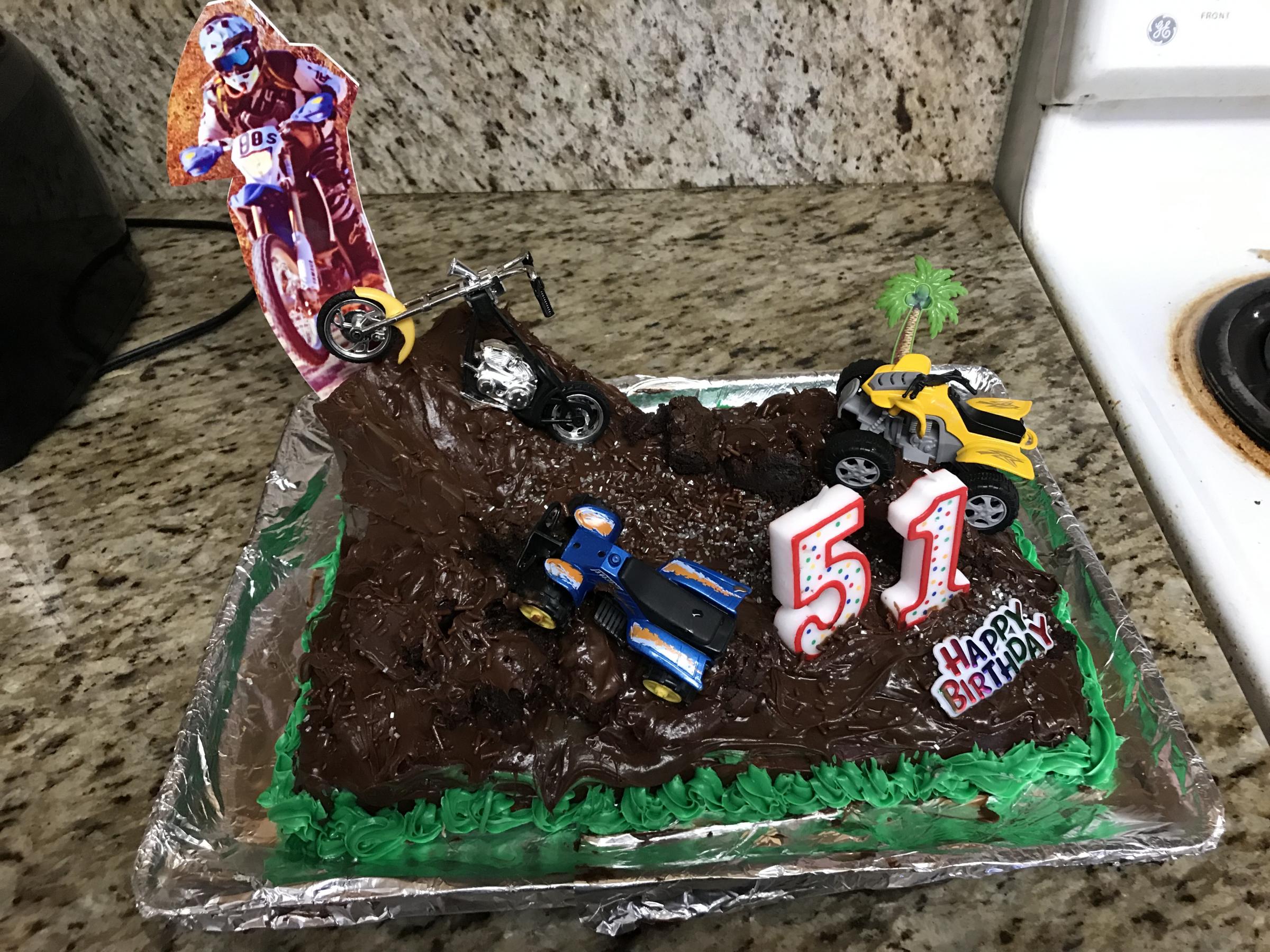 Offroad Birthday Cake - Open Discussion - San Diego Adventure Riders