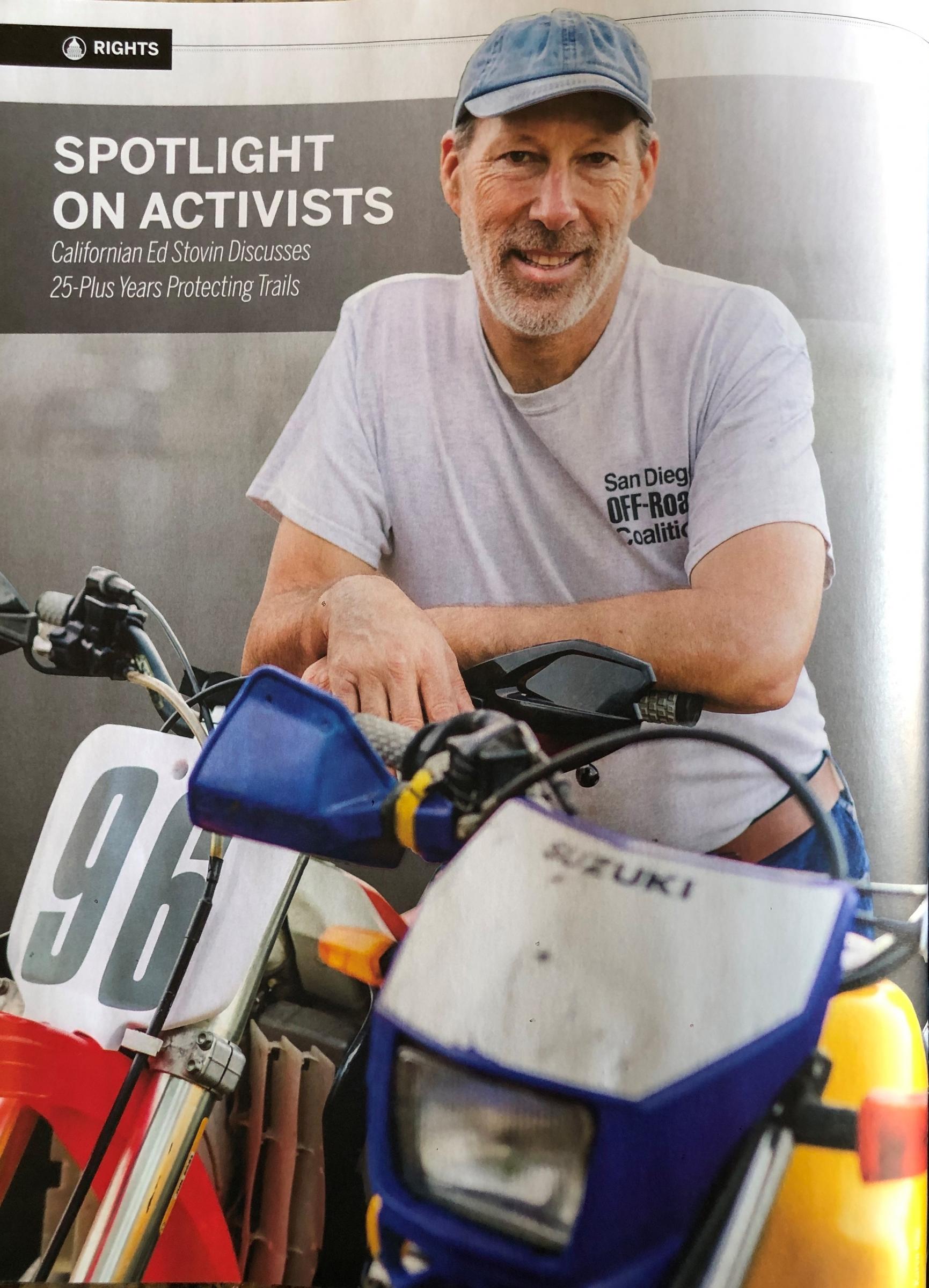 Ed Stovin article in AMA American Motorcyclist magazine - Open ...