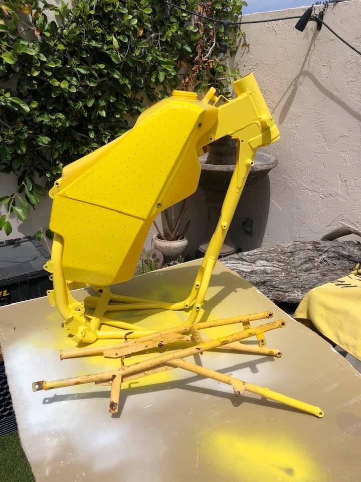 1994 Husaberg FC501 MXGP style machine build - Builds - San Diego ...