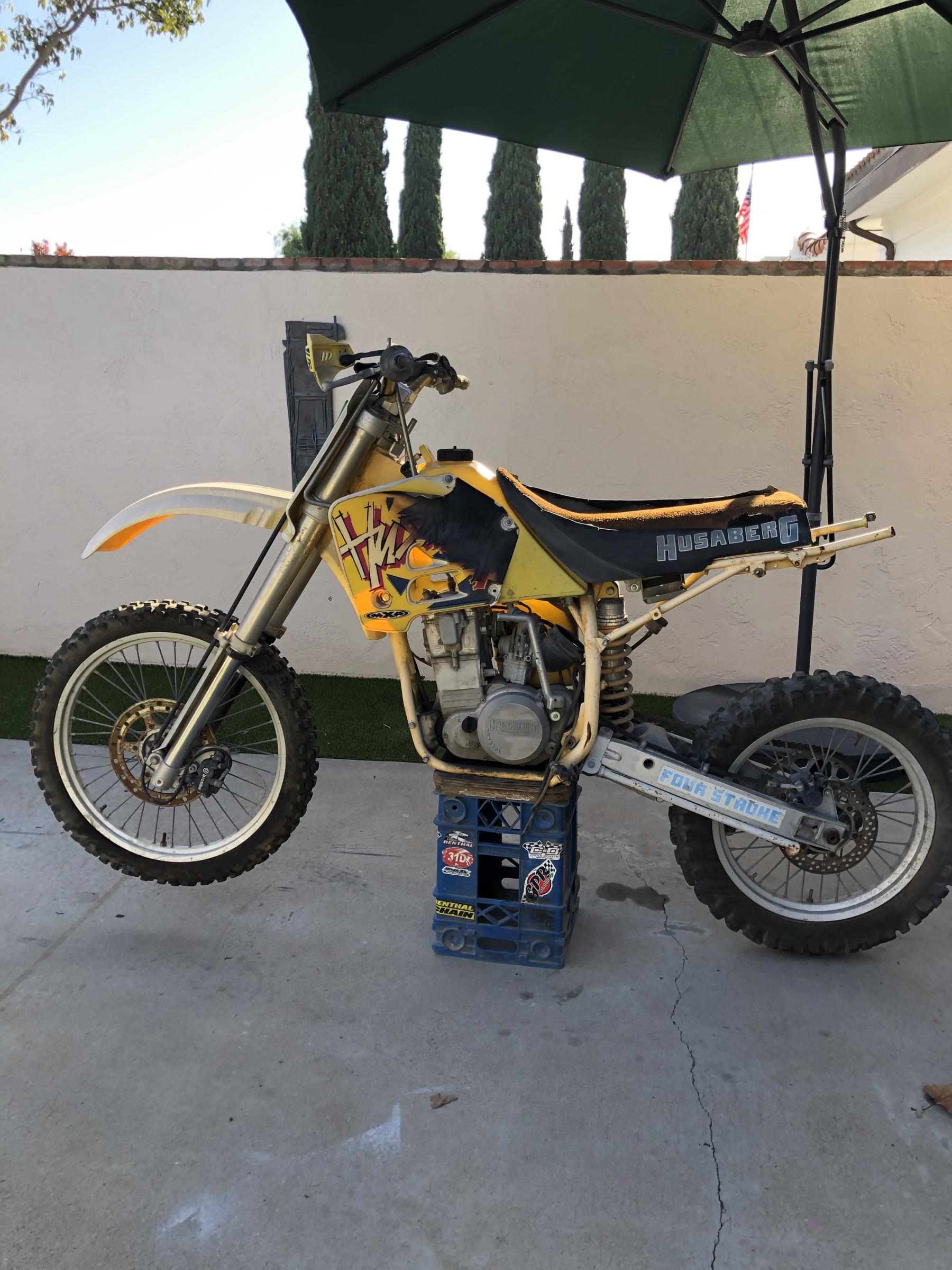 1994 Husaberg FC501 MXGP style machine build - Builds - San Diego ...