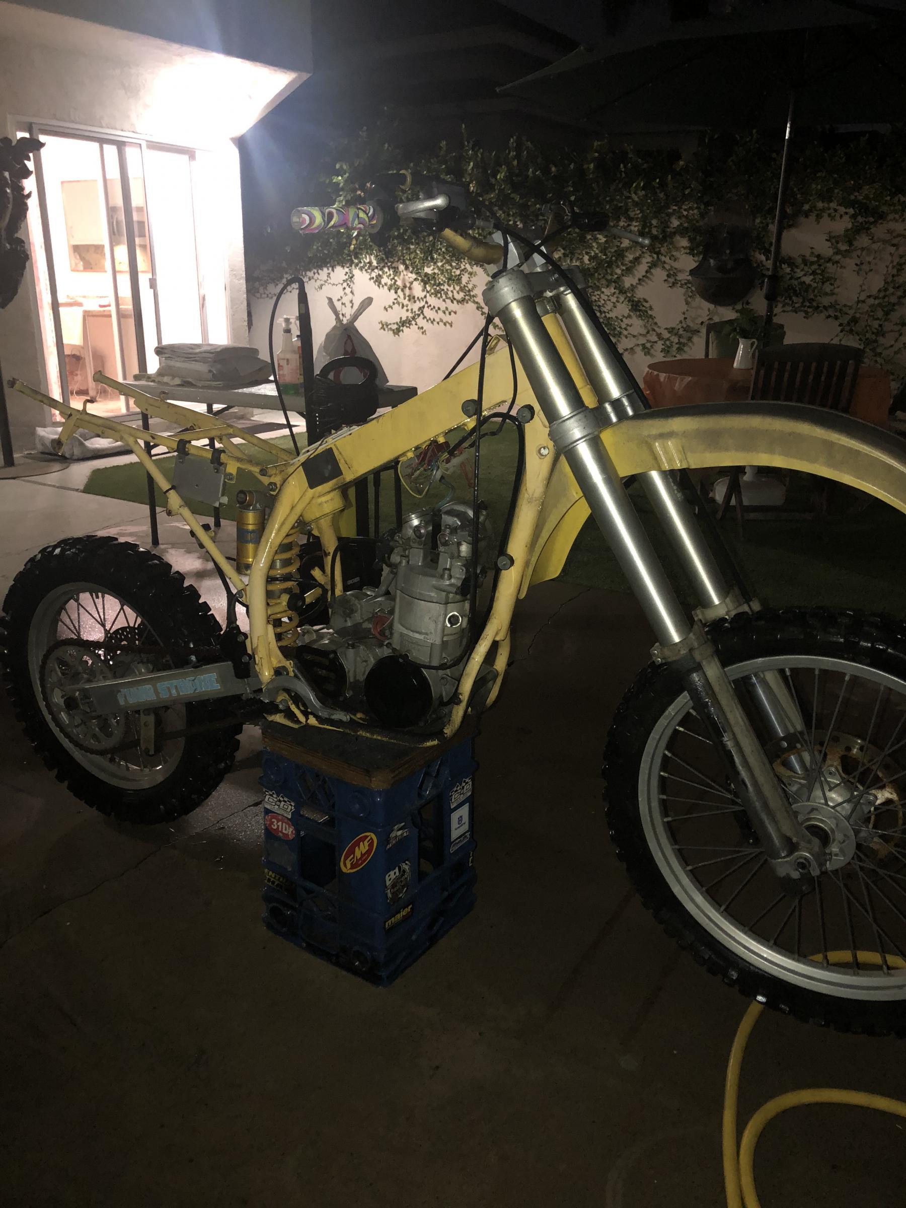1994 Husaberg FC501 MXGP style machine build - Builds - San Diego ...